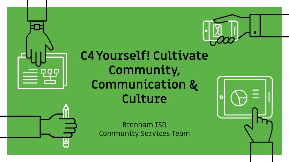Ignite systematic change and engage a diverse community! C4 Yourself ...